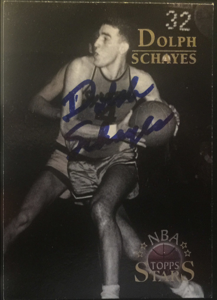 The NBA 50: Dolph Schayes | Signed: To Ken